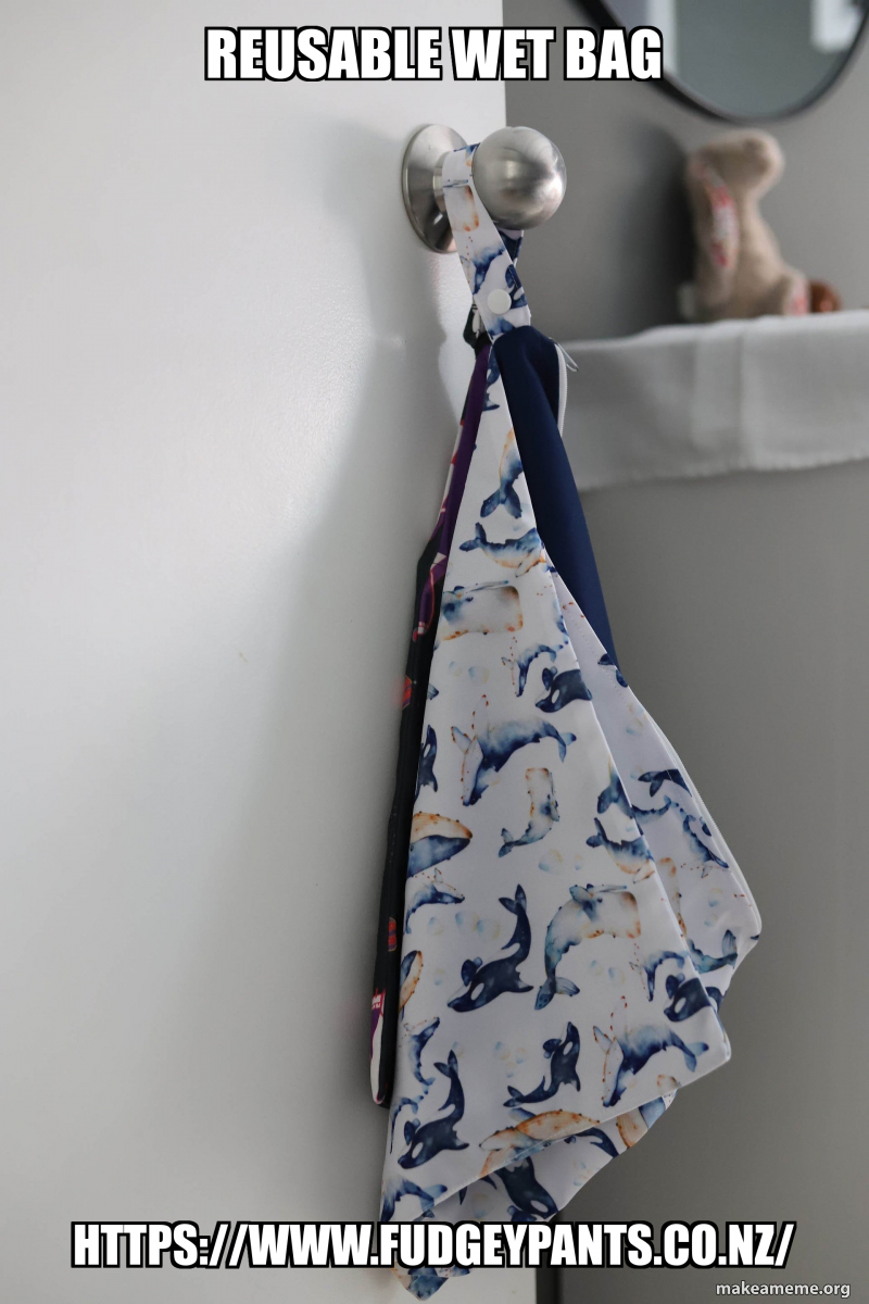 reusable wet bag https://www.fudgeypants.co.nz/ Meme Generator