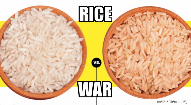 Rice War Meme Generator