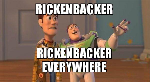 RICKENBACKER RICKENBACKER EVERYWHERE - Buzz and Woody (Toy Story) Meme ...
