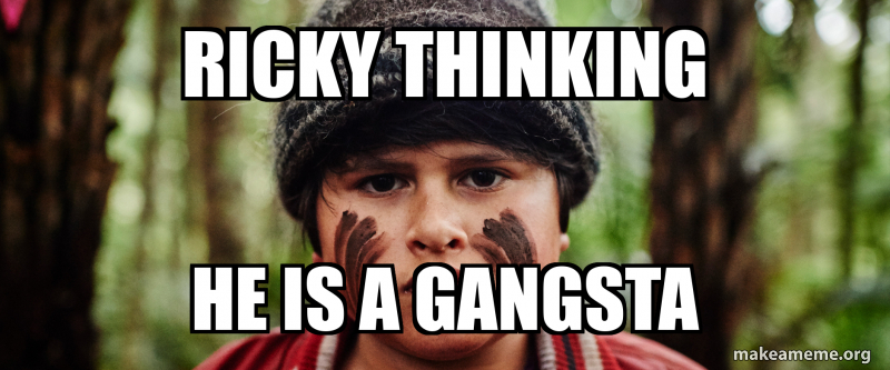 ricky thinking he is a gangsta Meme Generator