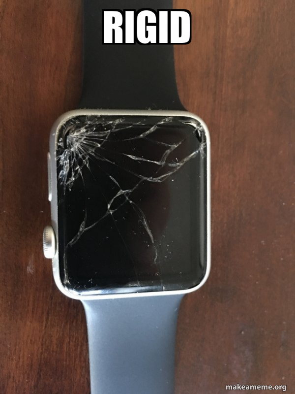 rigid - Broken Apple Watch Meme Generator