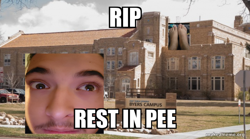 Rip Rest in Pee Meme Generator