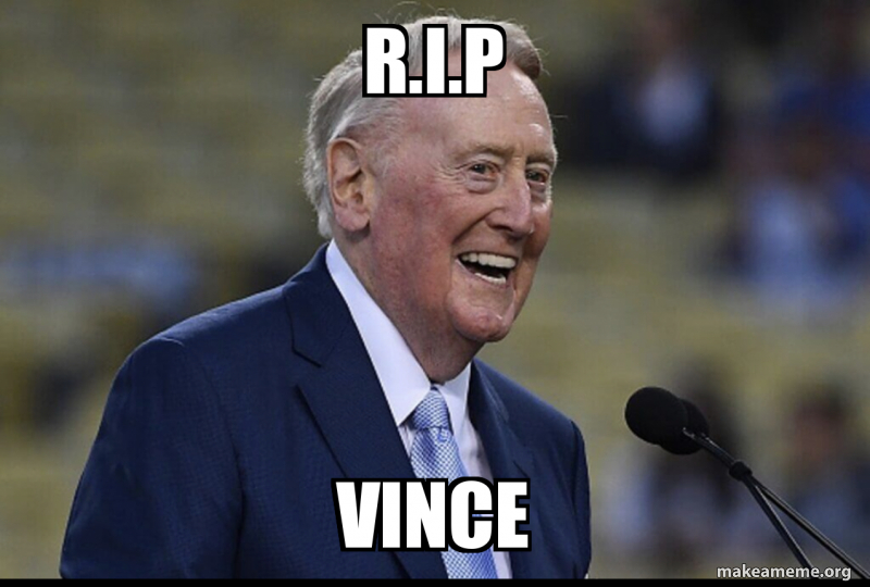 R.I.P Vince Meme Generator