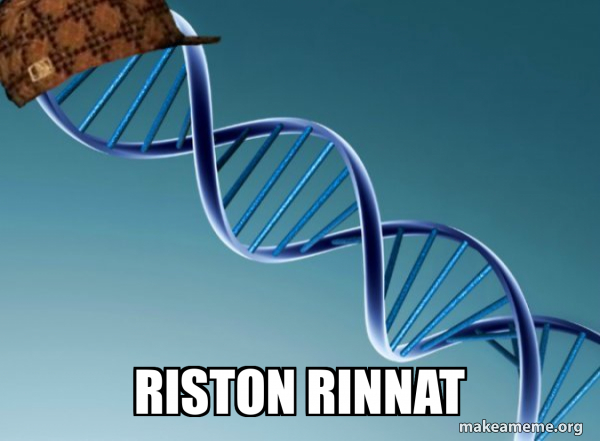 Riston rinnat - Scumbag Genetics Meme Generator
