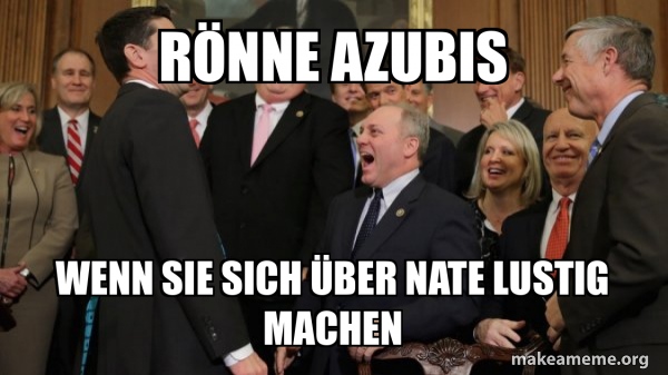 Rönne Azubis Wenn sie sich über Nate lustig machen - And then we told ...