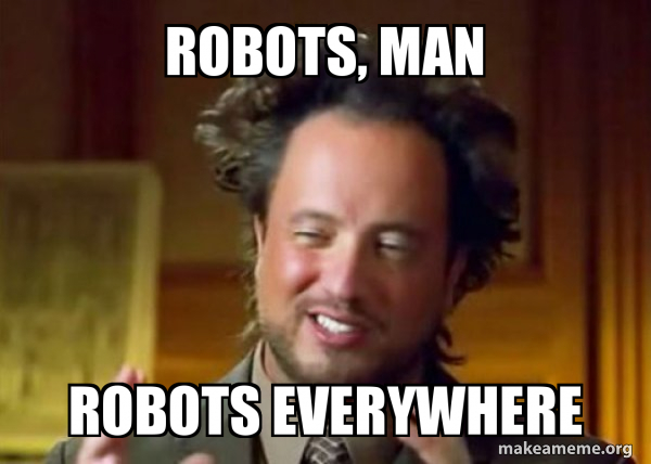 Robots, man Robots everywhere - Ancient Aliens - Crazy History Channel ...