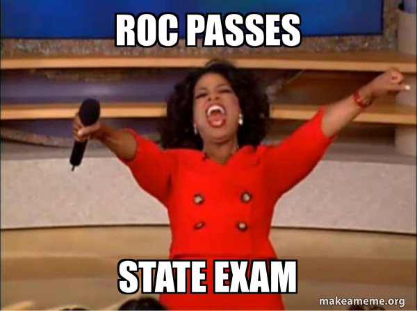 Roc Passes State Exam - Oprah Winfrey - You Get a Car Meme Generator