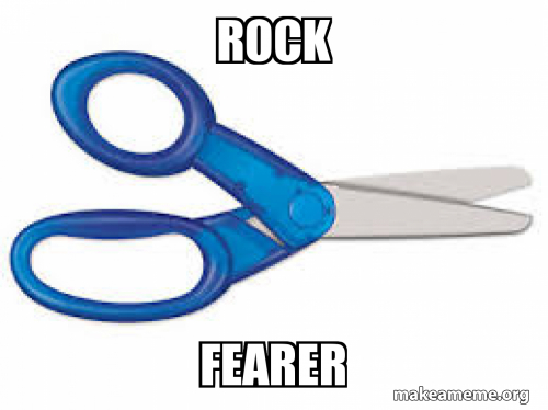 Rock Fearer Meme Generator