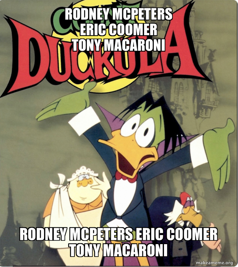 Rodney Mcpeters Eric coomer TOny Macaroni Rodney mcpeters Eric coomer ...