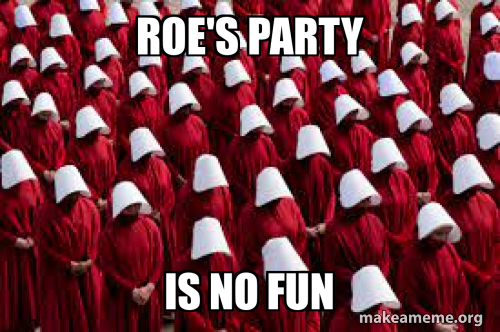 roe's party is no fun Meme Generator