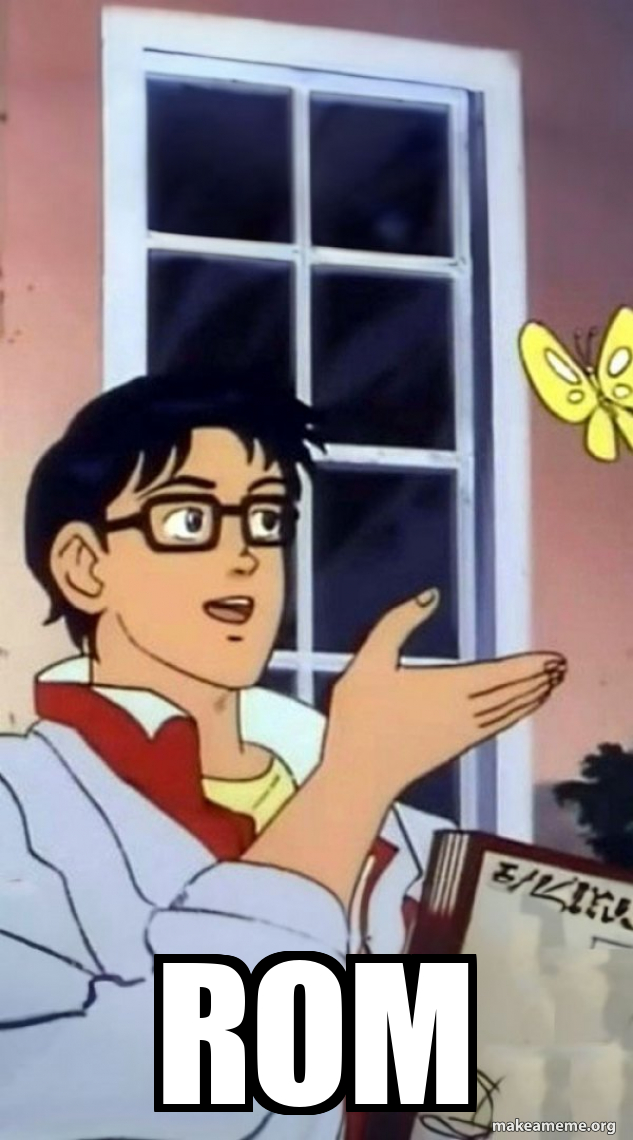 rom - is this a butterfly Meme Generator