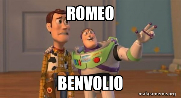 Romeo Benvolio - Buzz and Woody (Toy Story) Meme Meme Generator