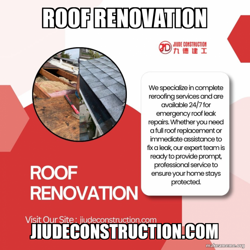Roof Renovation jiudeconstruction.com - Protect your home with Jiude ...
