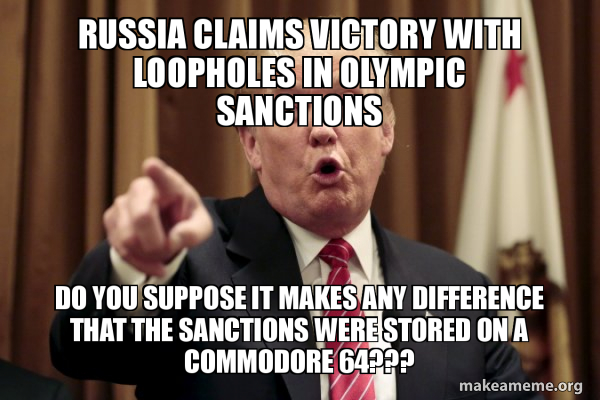 Russia claims victory with loopholes in Olympic sanctions do you ...