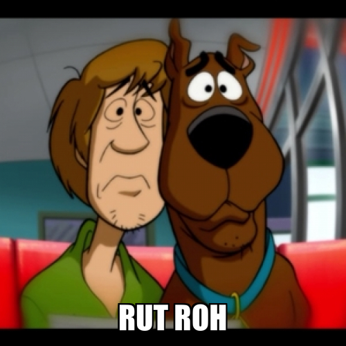 rut roh Meme Generator