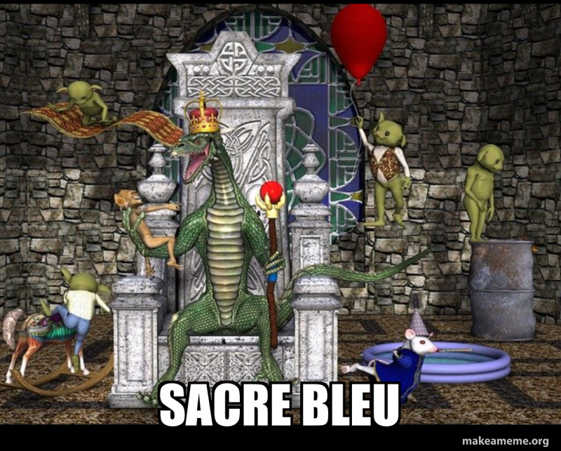 Sacre bleu Meme Generator