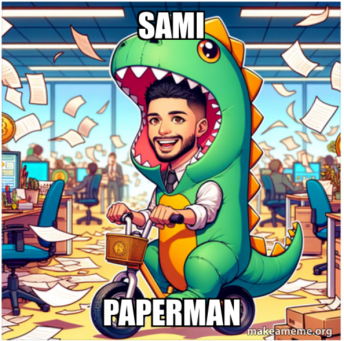 SAMI PAPERMAN Meme Generator