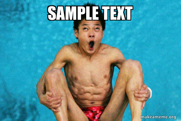 SAMPLE TEXT Meme Generator