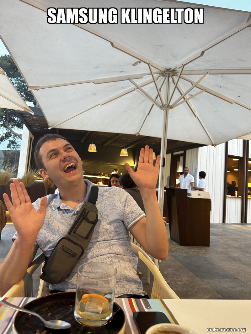 Samsung klingelton Meme Generator