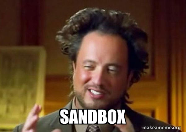 Sandbox - Ancient Aliens - Crazy History Channel Guy Meme Generator