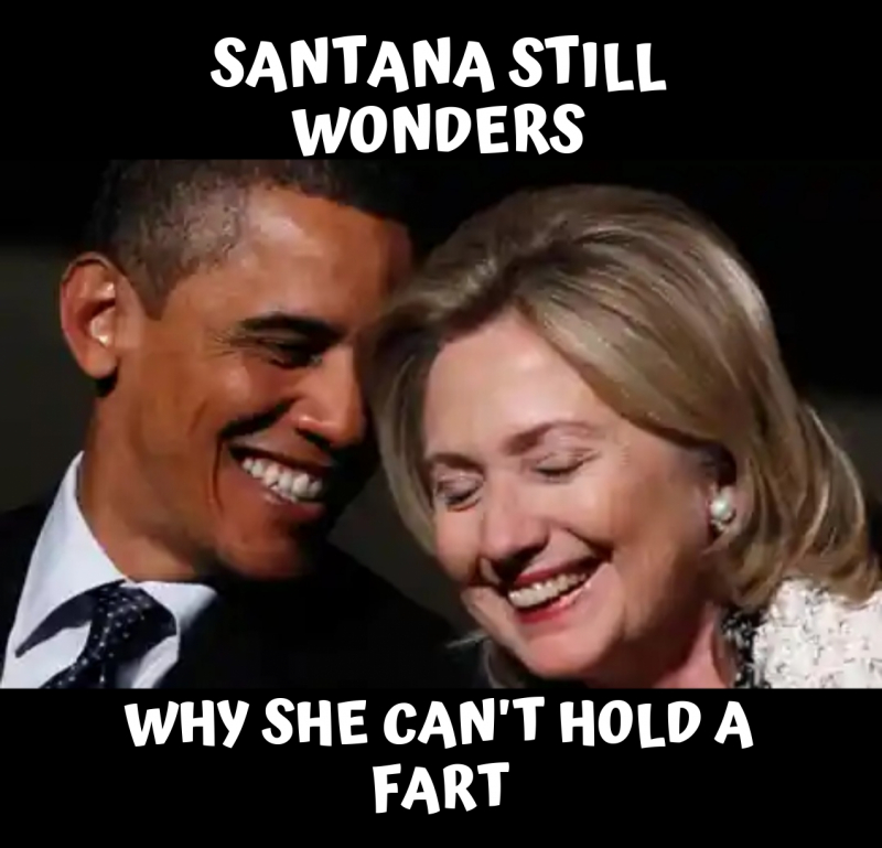 Santana still wonders Why she can't hold a fart Meme Generator