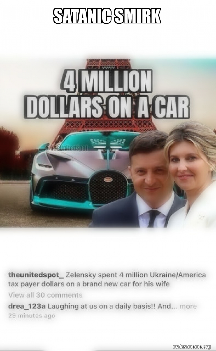 SATANIC SMIRK Meme Generator