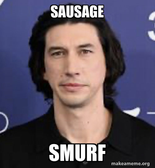 sausage smurf Meme Generator