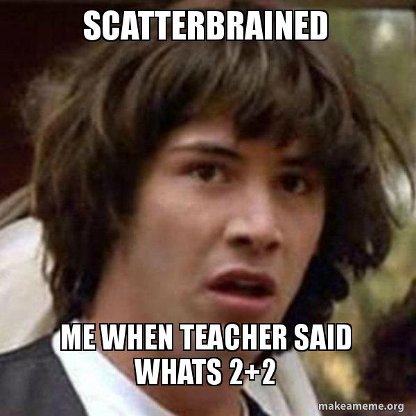 Scatterbrain Memes Stop With The 'Little Miss' Memes Already, For The