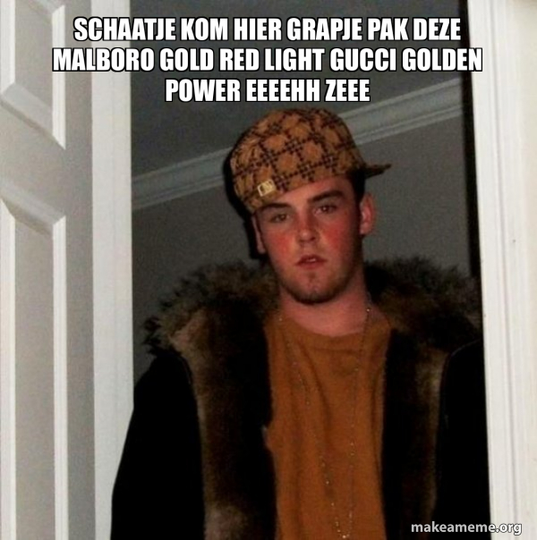 schaatje kom hier grapje pak deze malboro gold red light gucci golden ...
