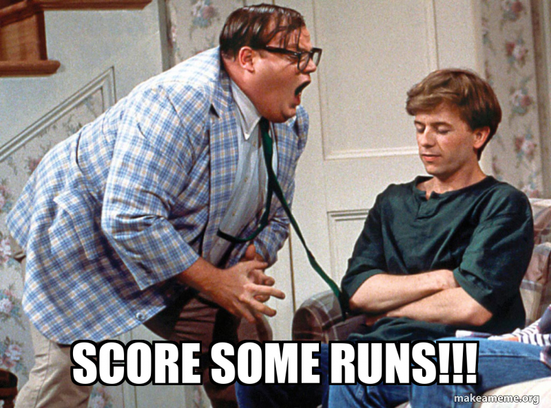 Score some runs!!! Meme Generator