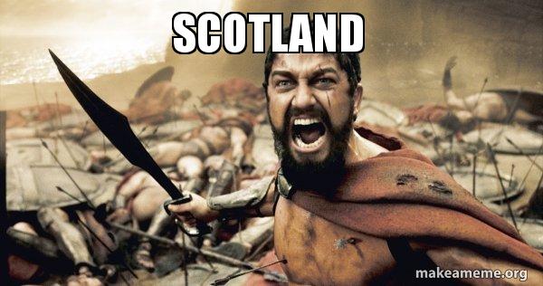 Scot Memes Im Not Yelling Im Scottish Funny Scotland Quote Drawing By