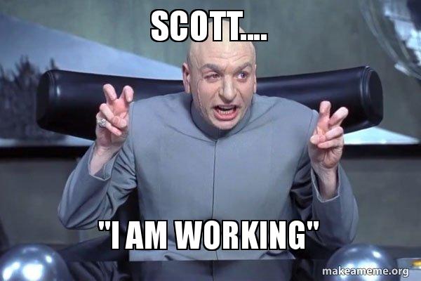 Scott Evil Memes Shhhh #fyp #fypage #austinpowers #mikemeyers #drevil