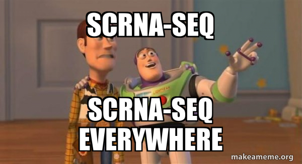 scRNA-seq scRNA-seq everywhere - Buzz and Woody (Toy Story) Meme Meme ...