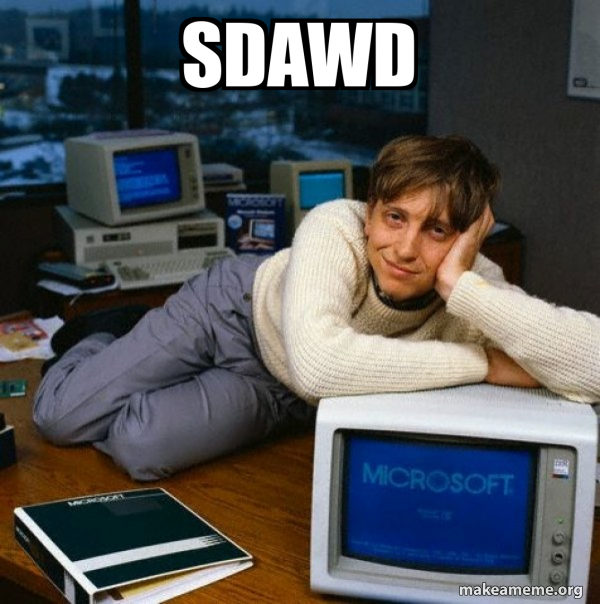 sdawd - Sexy Bill Gates Meme Generator