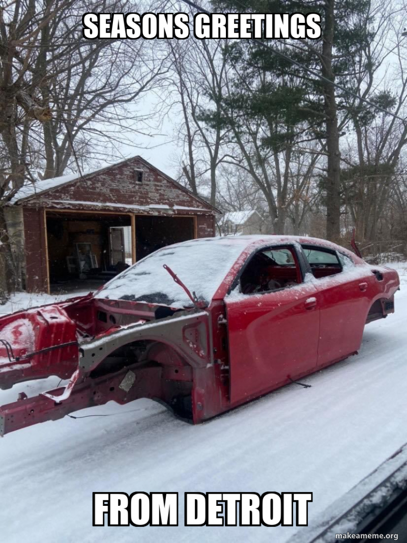 SEASONS GREETINGS From DETROIT Meme Generator