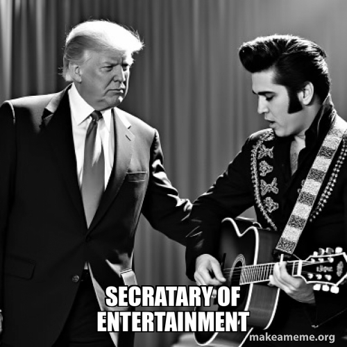 secratary of entertainment Meme Generator