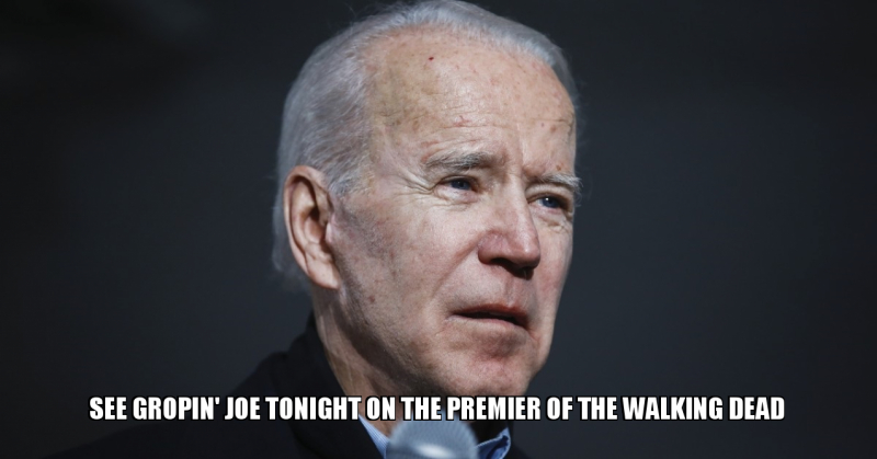 See gropin' joe tonight on the premier of the walking dead - Walking ...