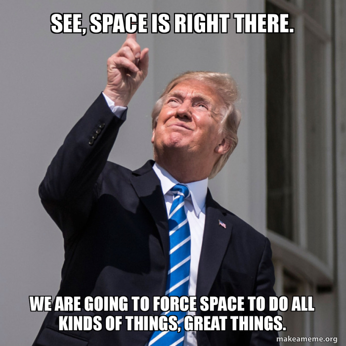 see, space is right there. we are going to force space to do all kinds ...