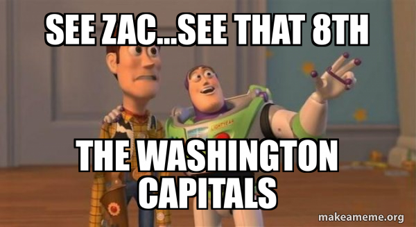 See Zac…see that 8th The Washington Capitals - Buzz and Woody (Toy ...