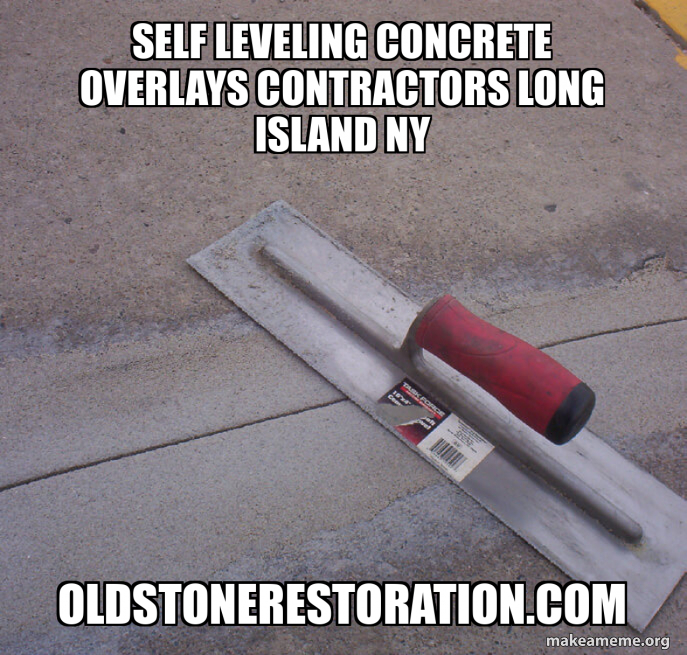 Self Leveling Concrete Overlays contractors Long Island NY ...
