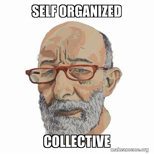 self organized COLLECTIVE Meme Generator
