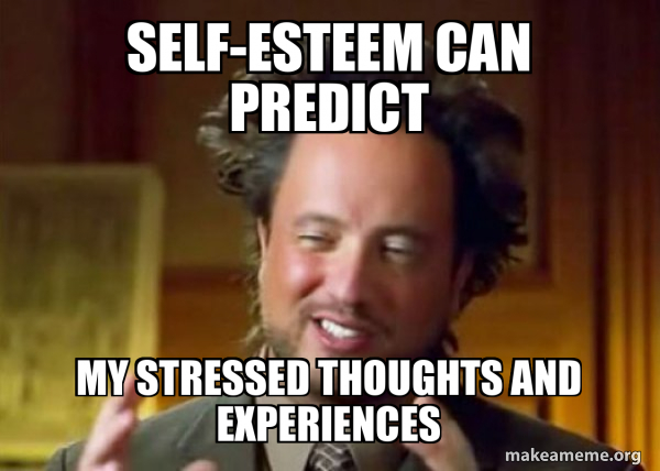 Self-esteem can predict my stressed thoughts and experiences - Ancient ...