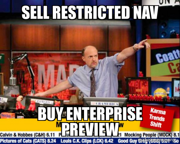 Sell Restricted nav Buy enterprise preview - Mad Karma with Jim Cramer ...