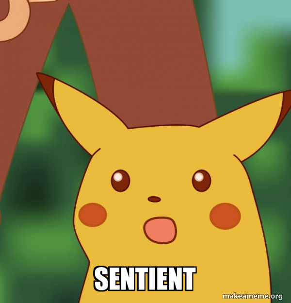 sentient - Surprised Pikachu Meme Generator