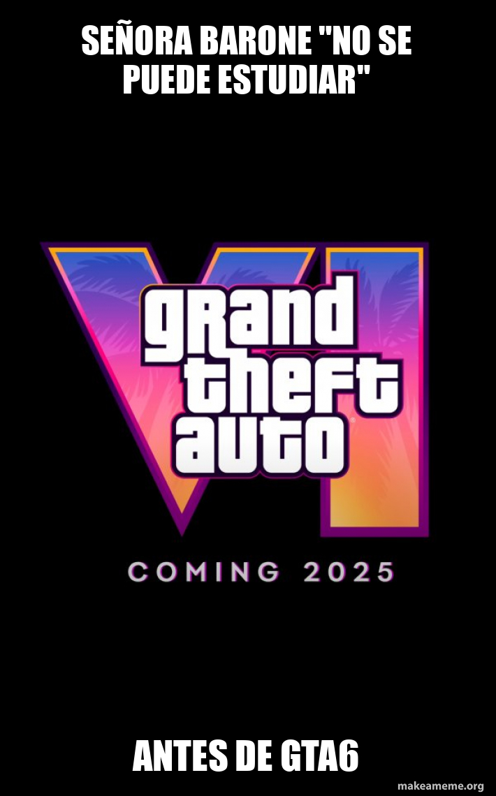 Señora Barone "No se puede estudiar" Antes de GTA6 - Before GTA6 ...