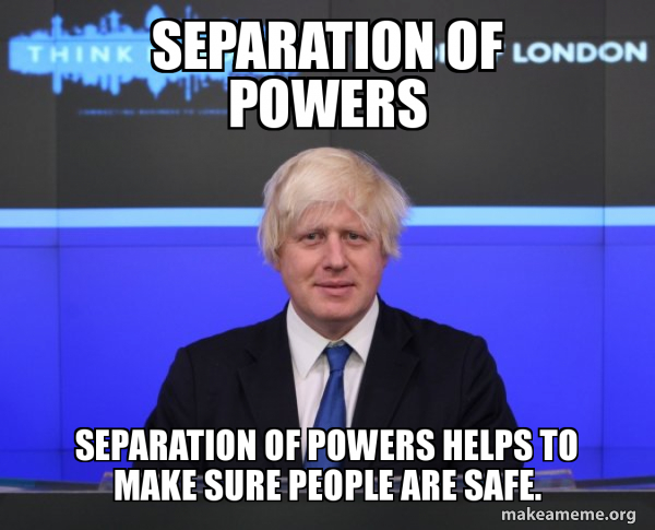 separation of powers Separation of Powers helps to make sure people are ...