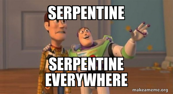 Serpentine Serpentine everywhere - Buzz and Woody (Toy Story) Meme Meme ...