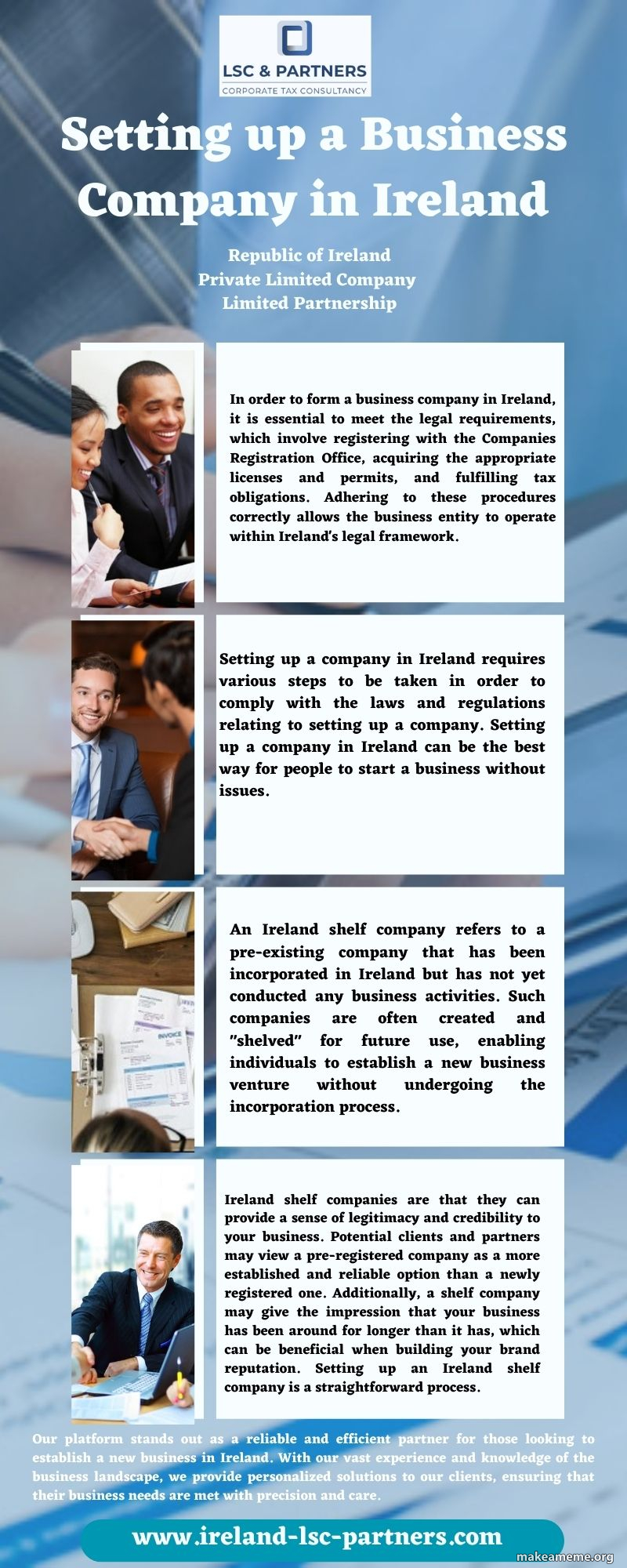 - setting up a business company in ireland Meme Generator