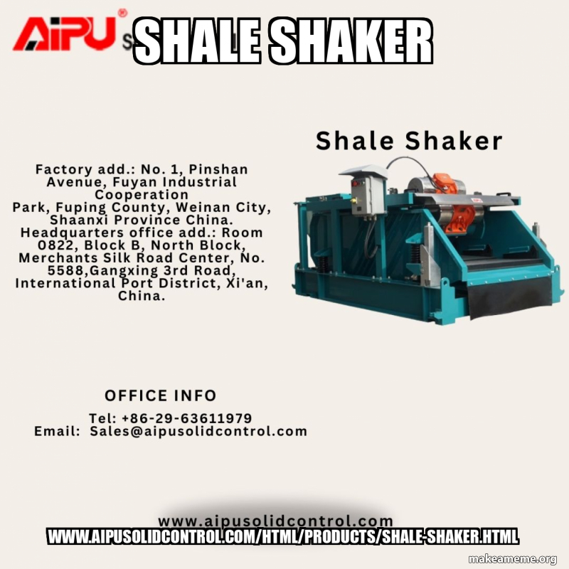 Shale Shaker www.aipusolidcontrol.com/html/products/shale-shaker.html ...