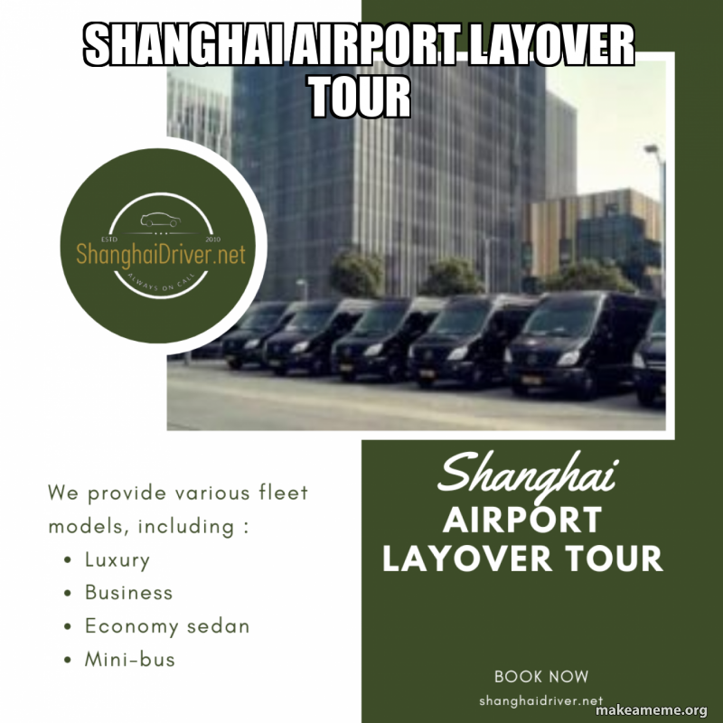 Shanghai Airport Layover Tour Meme Generator